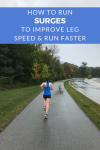 How to Run Surges to Improve Leg Speed - Blog